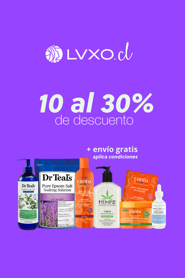 LVXO.com Chile- Tu tienda online preferida de belleza y salud